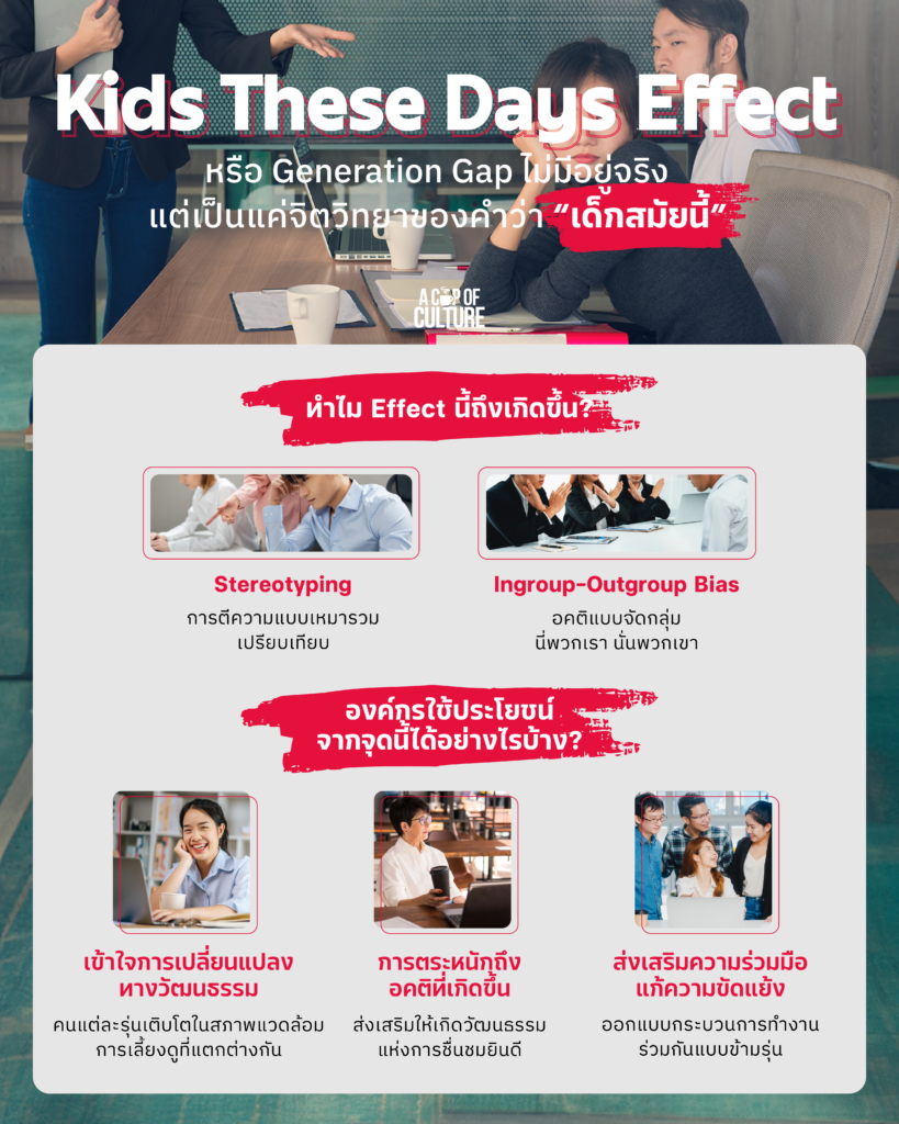 Generation Gap ไม่มีอยู่จริง! แต่เป็นแค่จิตวิทยาของคำว่า “เด็กสมัยนี้ ...